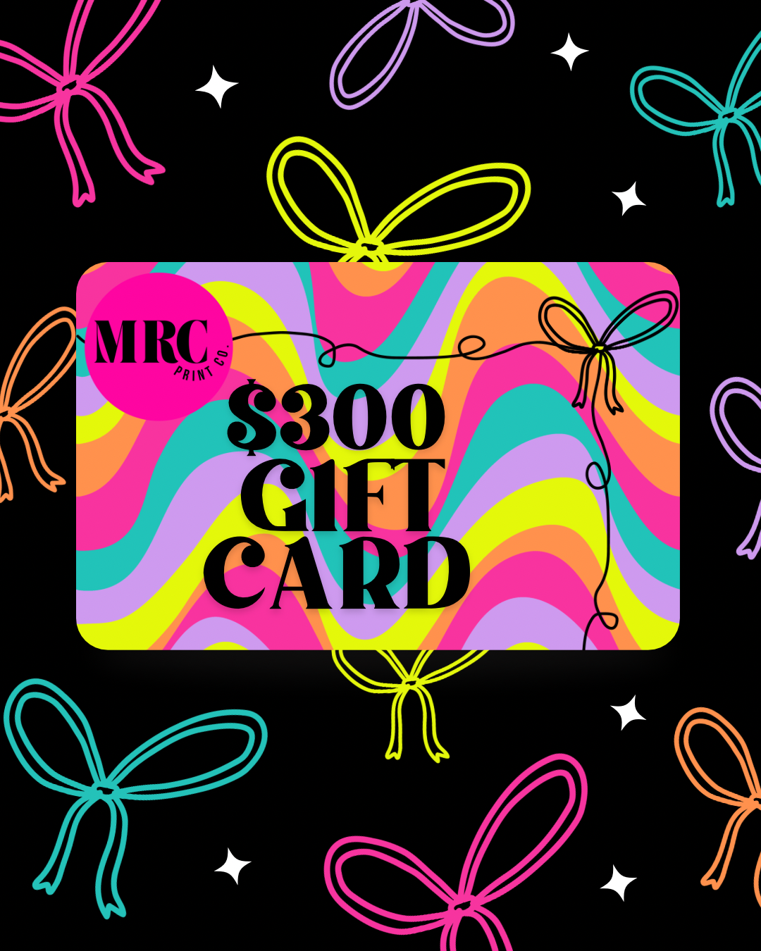 $300 Gift Card – MRC Print Co.